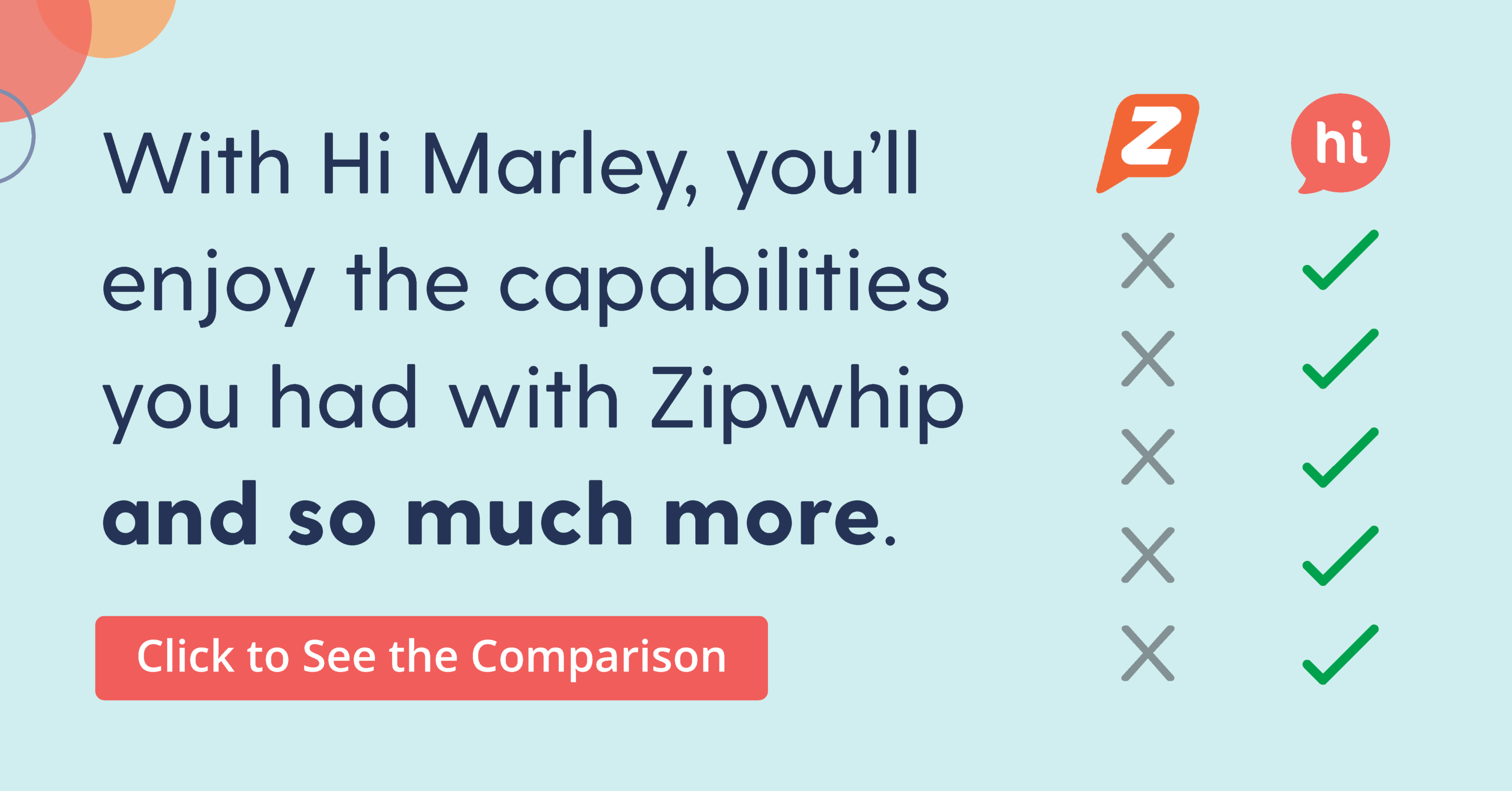 Hi Marley vs. Zipwhip - Hi Marley