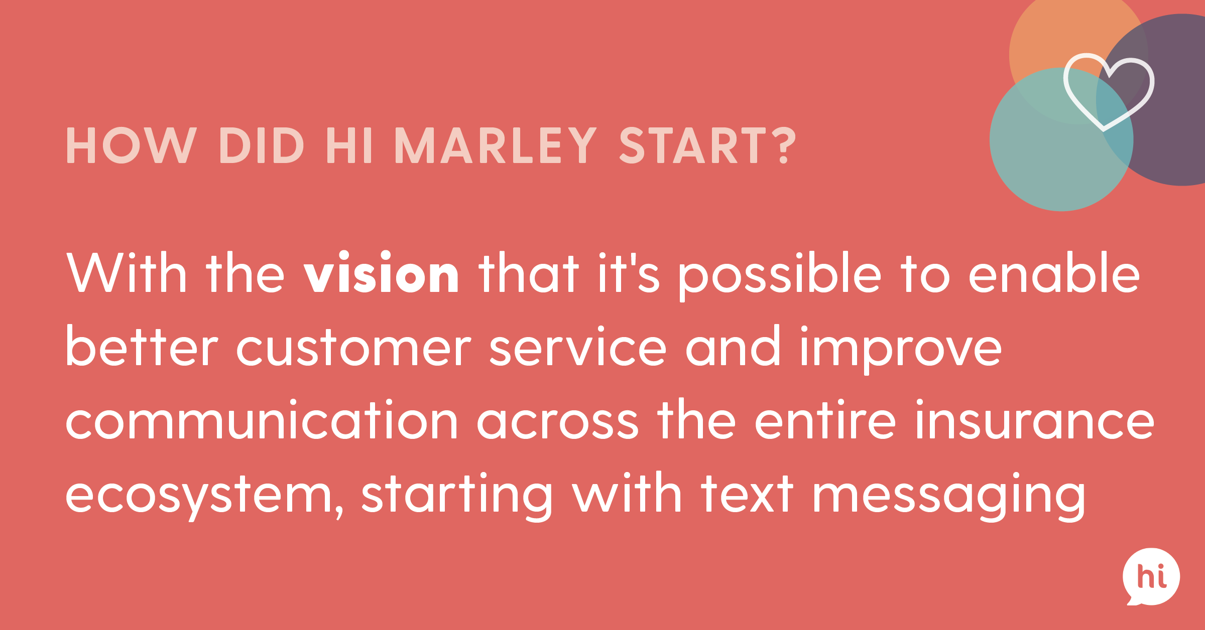 Our Story: The Beginning - Hi Marley